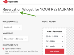 Connect Your OpenTable Account