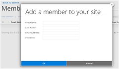 Members-Only Pages