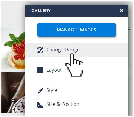 Changing Gallery Type