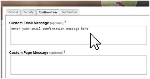Form Submission Confirmations