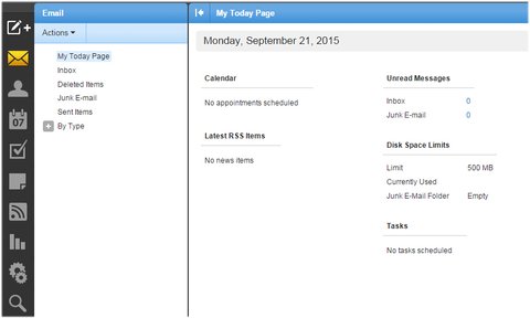 Your Webmail Dashboard