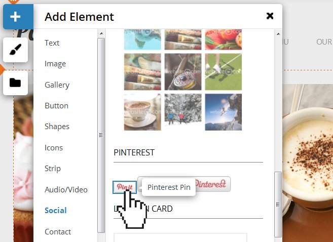 Pinterest Pin Button