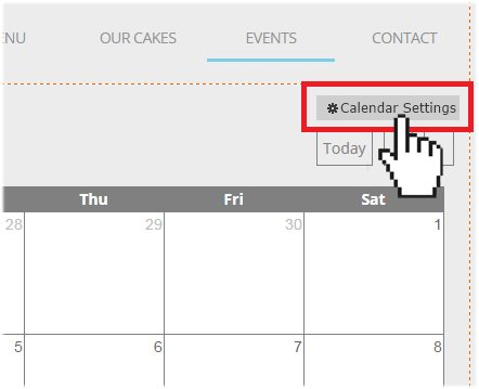 Customizing Calendar Style