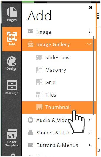 Adding A Thumbnail Gallery