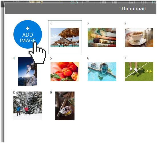 Adding and Changing Thumbnail Gallery Images