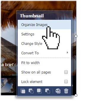 Adding and Changing Thumbnail Gallery Images